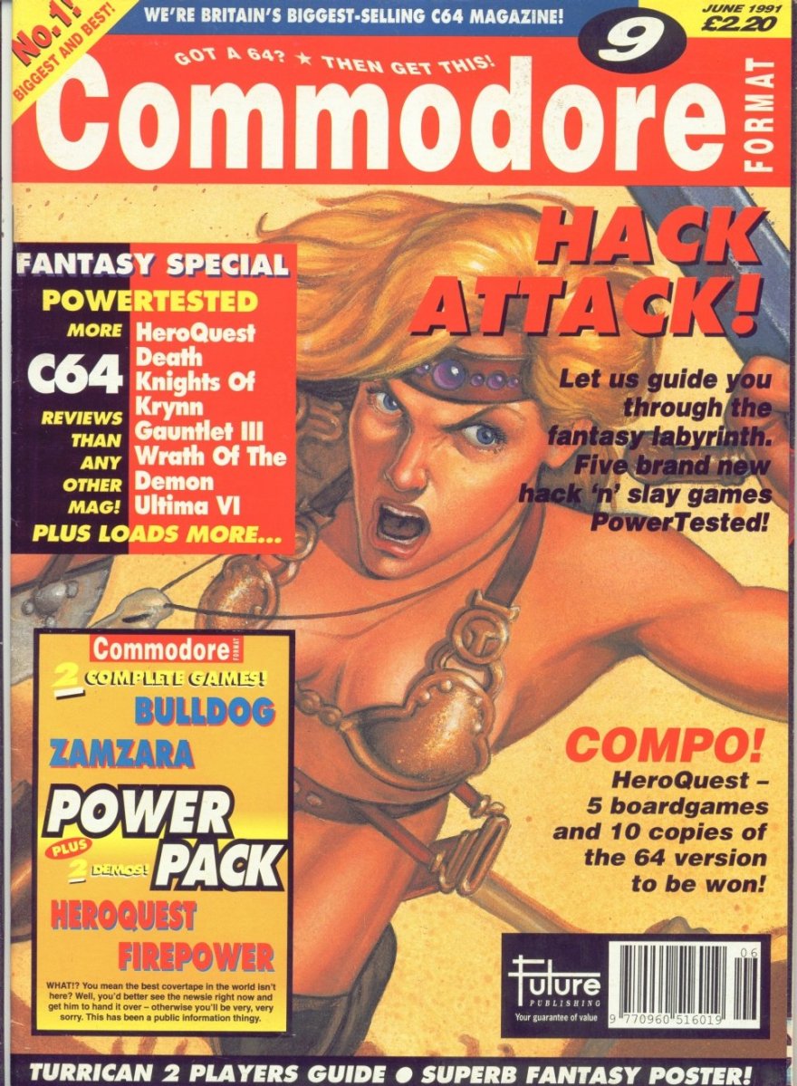 Commodore Format 9 (June, 1991) – Commodore Format Archive