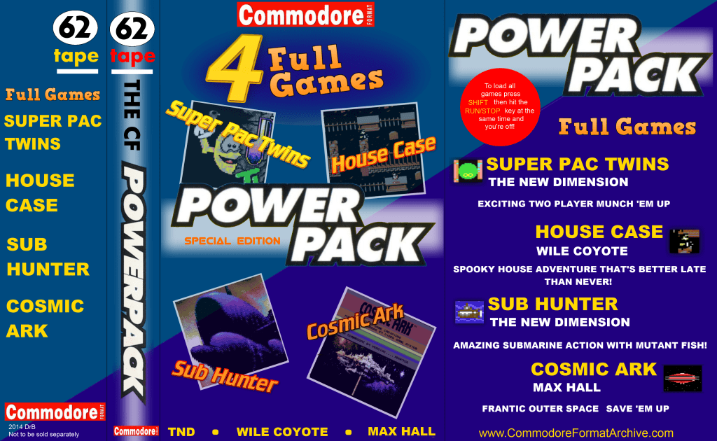 Three NEW Commodore Format Power Packs to download! – Commodore Format ...