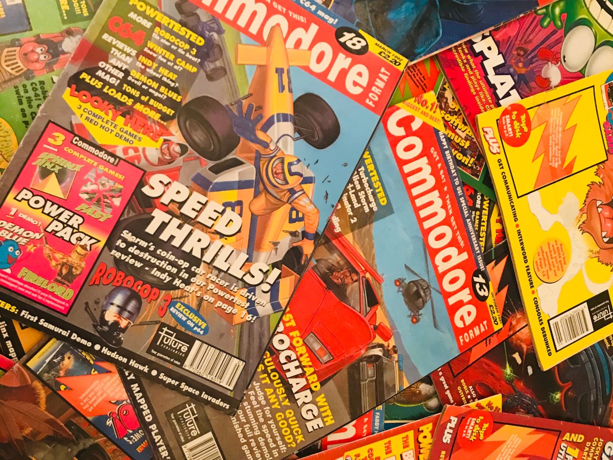 Roger Frames sketches – Commodore Format Archive